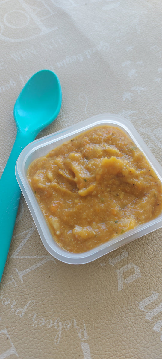 Liver, Vegetables & Rice – Little Pudding